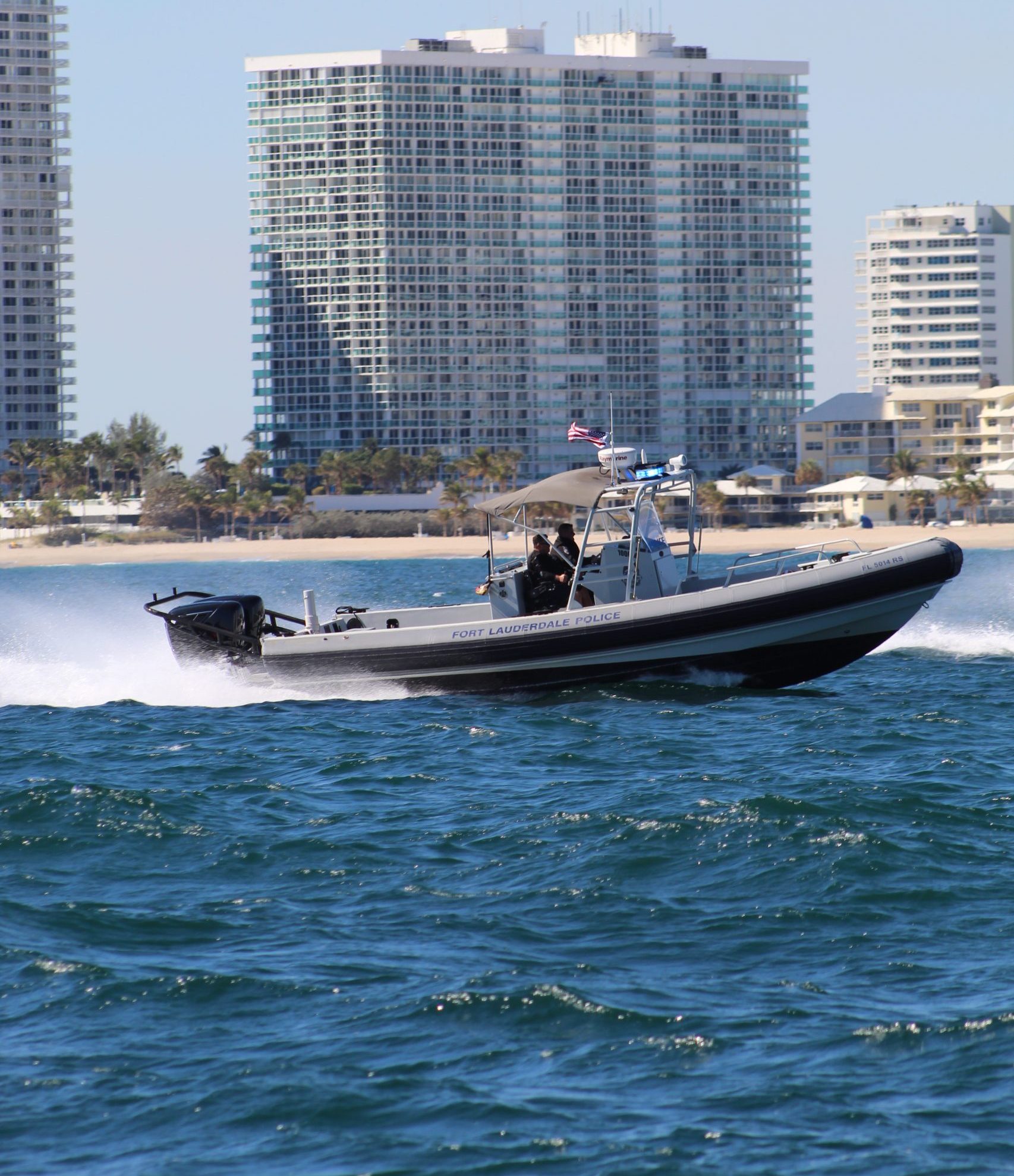 Police Department Powered By Cox Marine’s V8 Outboard